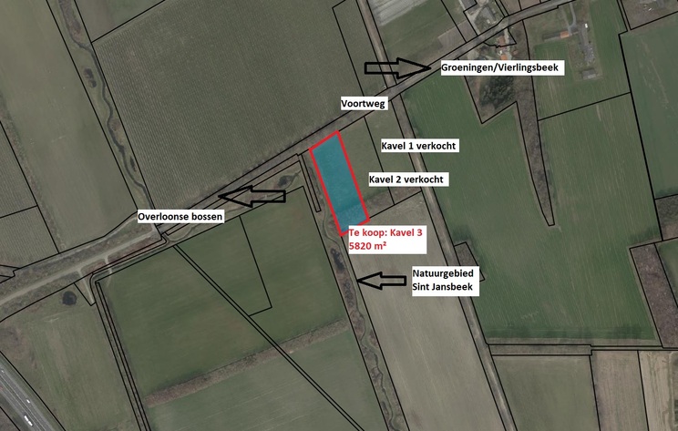 Vierlingsbeek-Groeningen, Voortweg